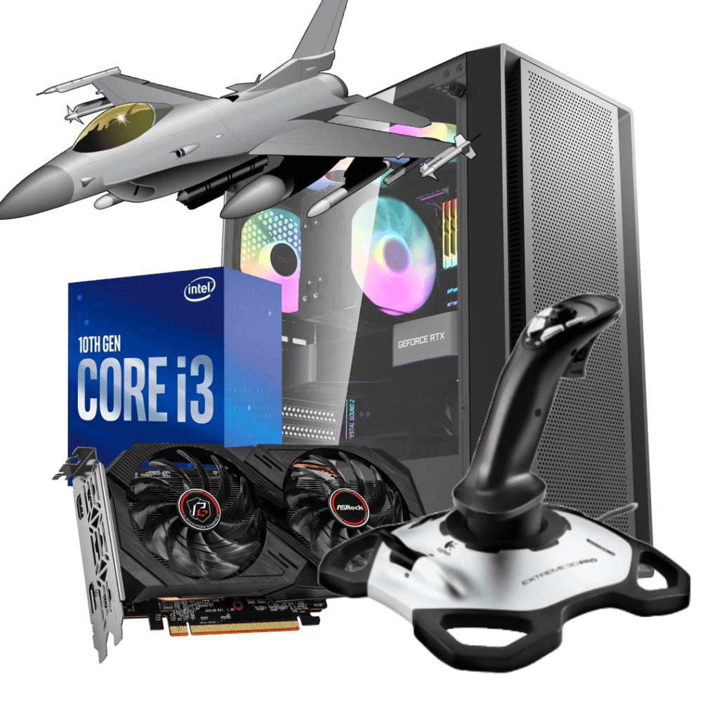 PC simulador F-16 - Empralidad